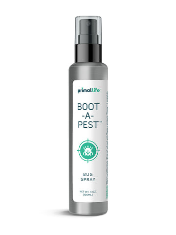 Bug Spray, Boot-A-Pest 4 oz – Primal Life Organic II LLC