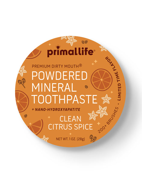 TOOTHPASTE AND POWDER – Primal Life Organic II LLC