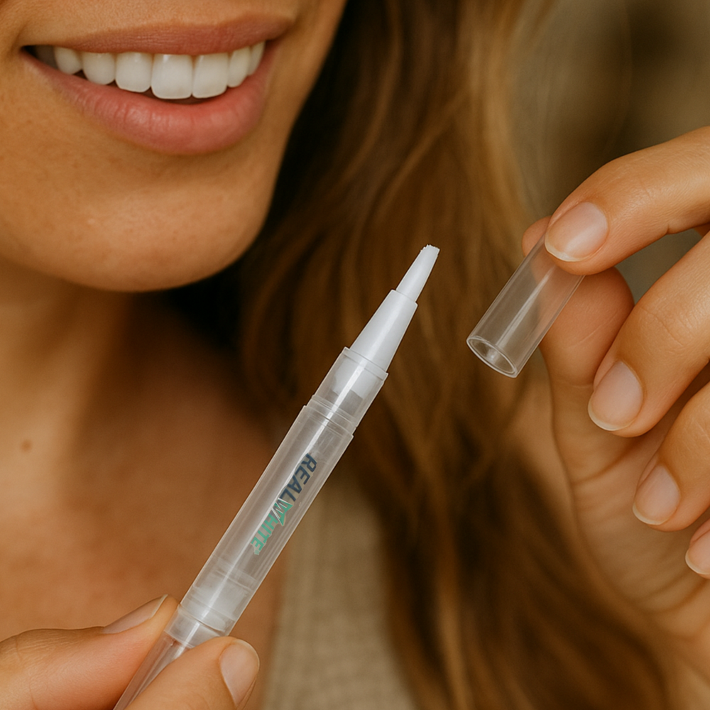Real White Teeth Whitening Pens